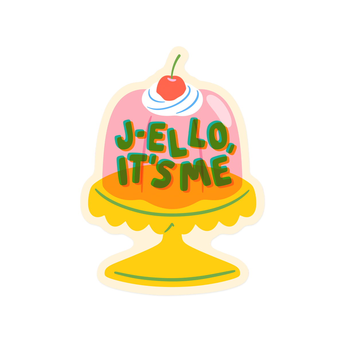 J-ello It's Me Jelly Sticker – Twirls + Twigs