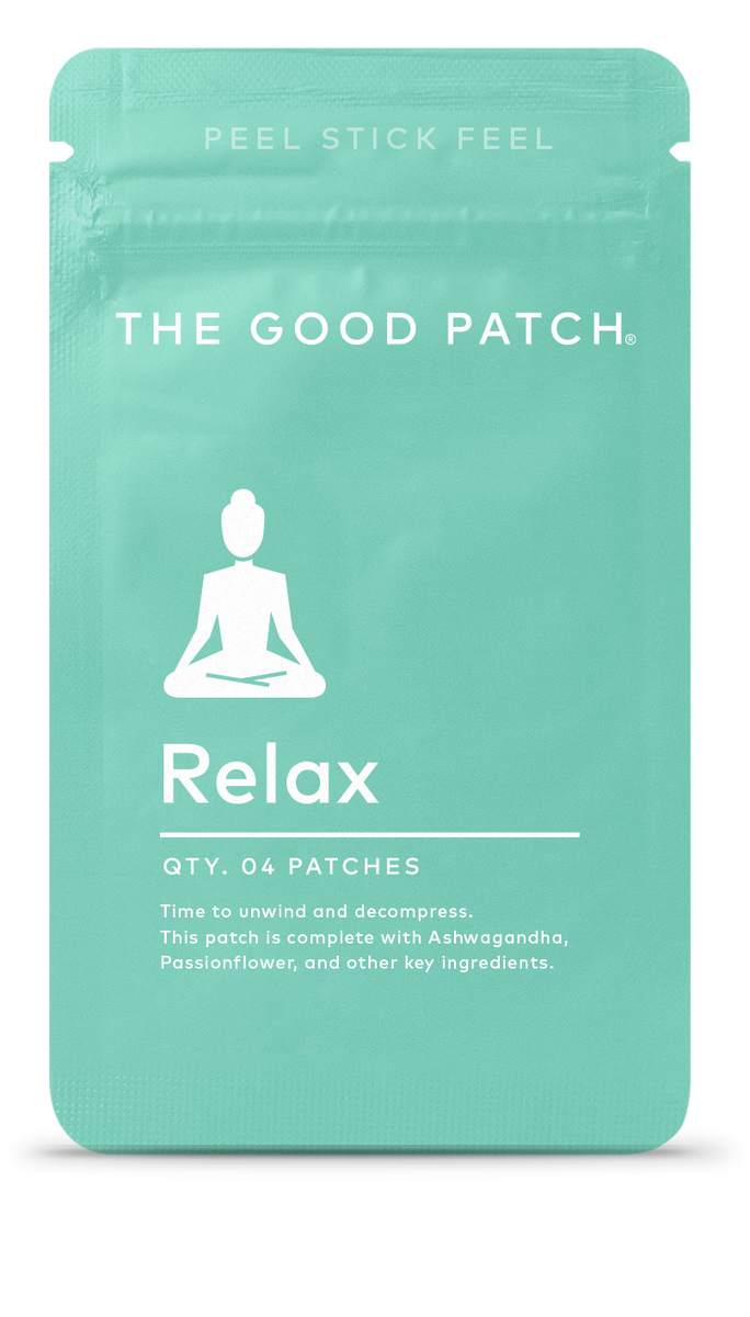 Relax Plant-Based Wellness Patch – Twirls + Twigs