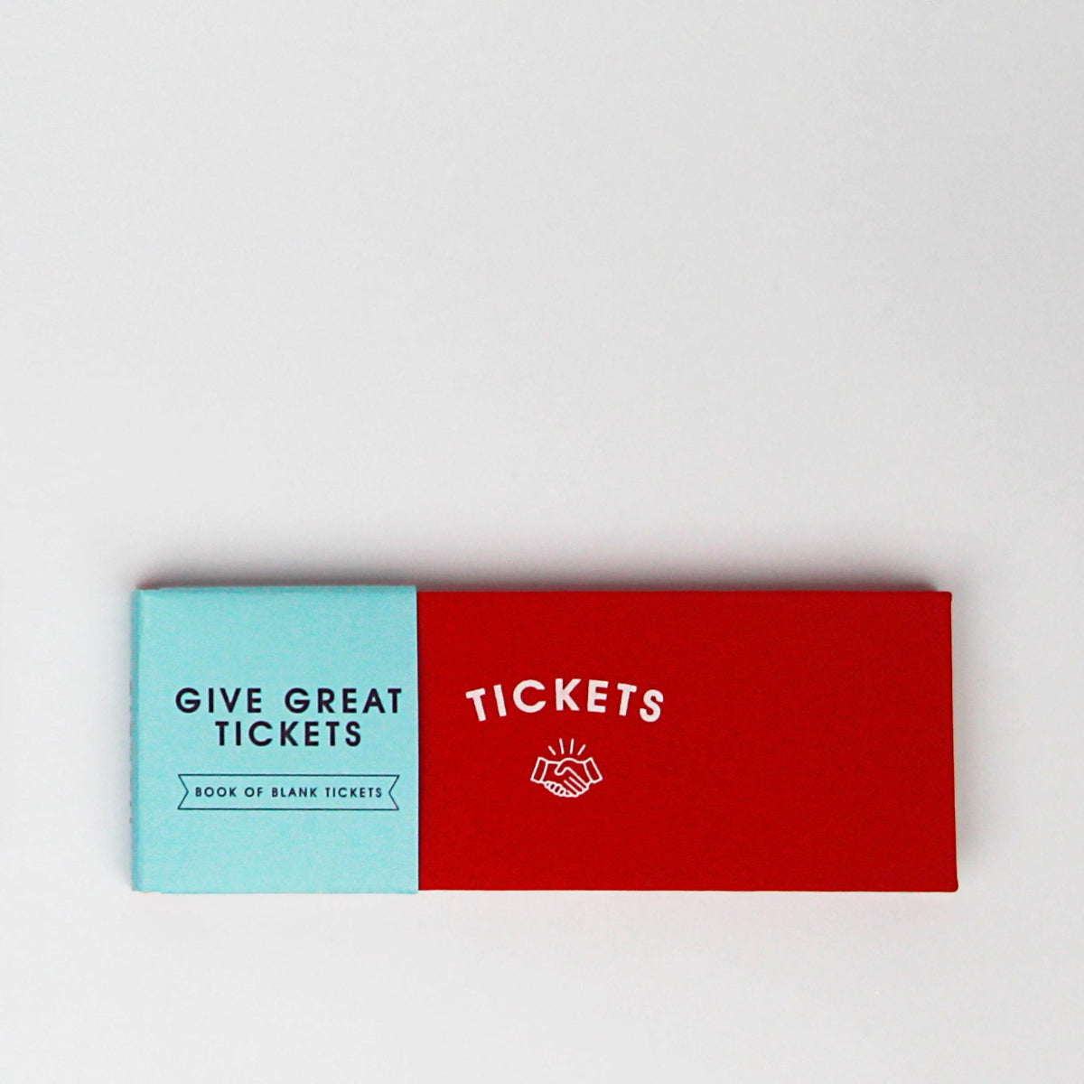 Blank Ticket Book – Twirls + Twigs