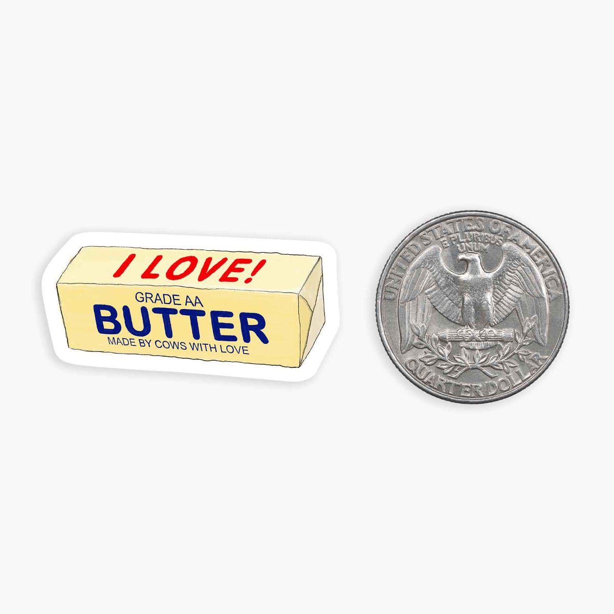 Butter - Mini Sticker – Twirls + Twigs