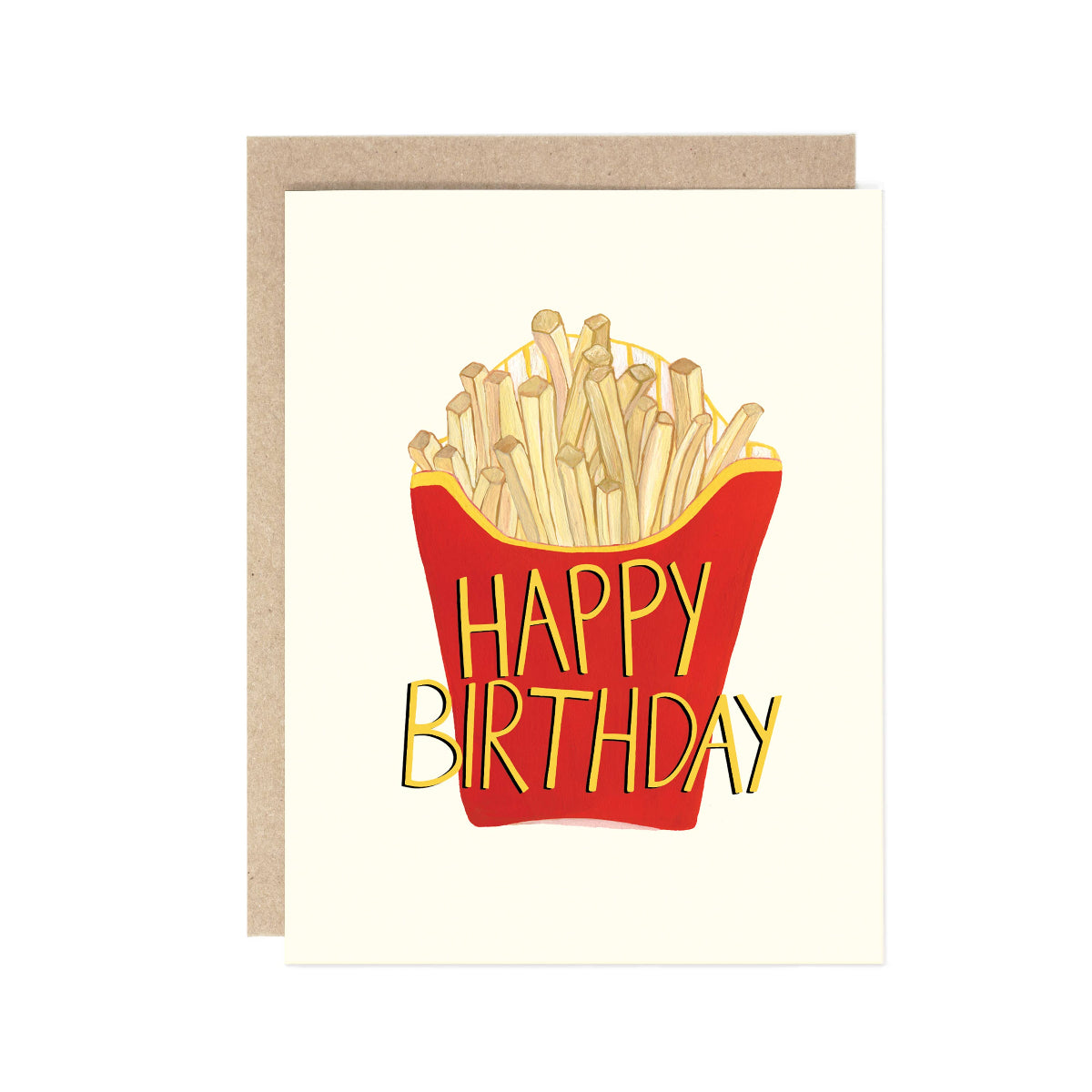 Birthday Fries Card – Twirls + Twigs
